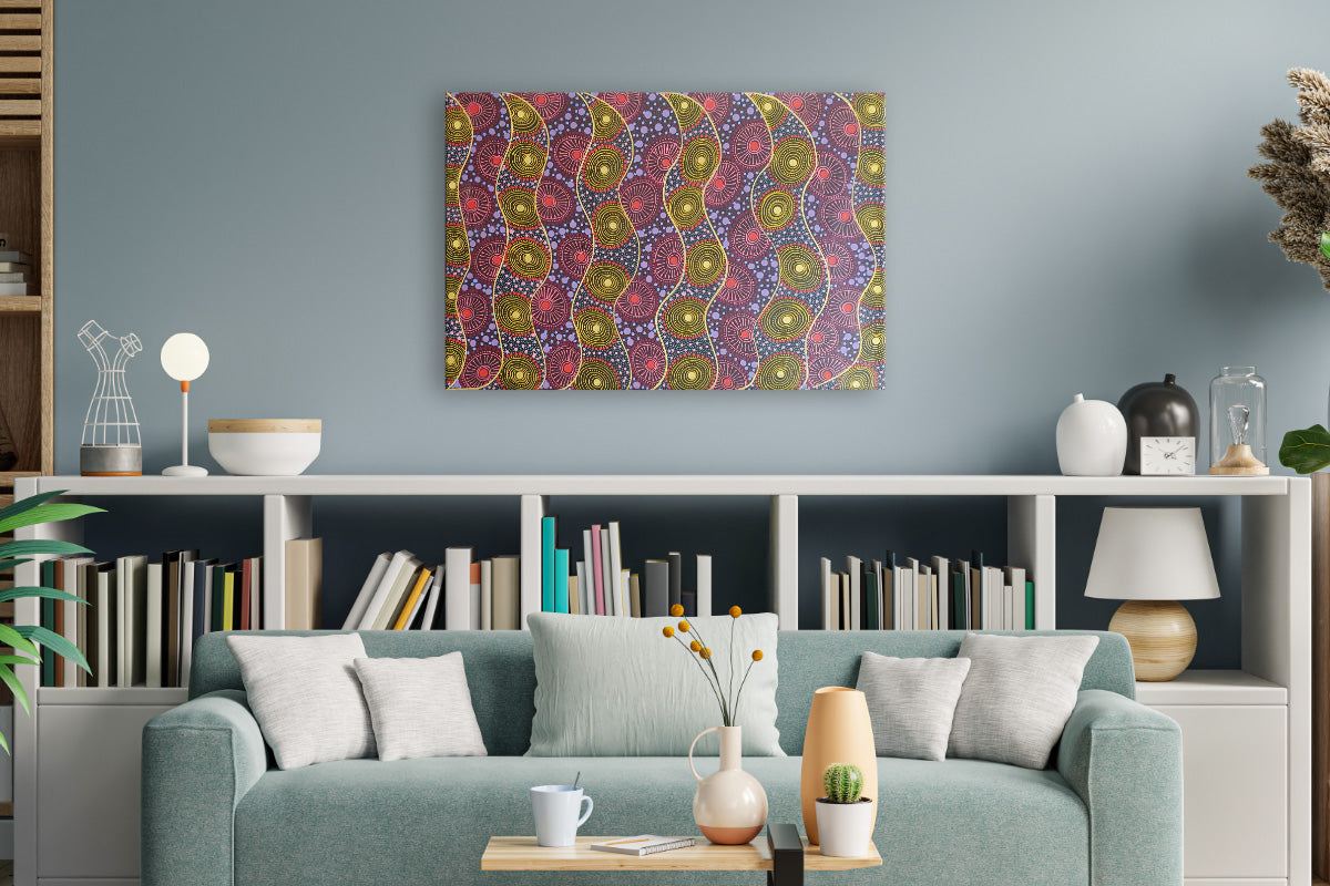 Aboriginal Painting - Alpar Seeds – Corroboree Dream Art