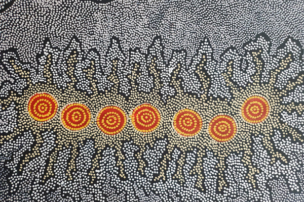 Aboriginal Painting - Seven Sisters – Corroboree Dream Art