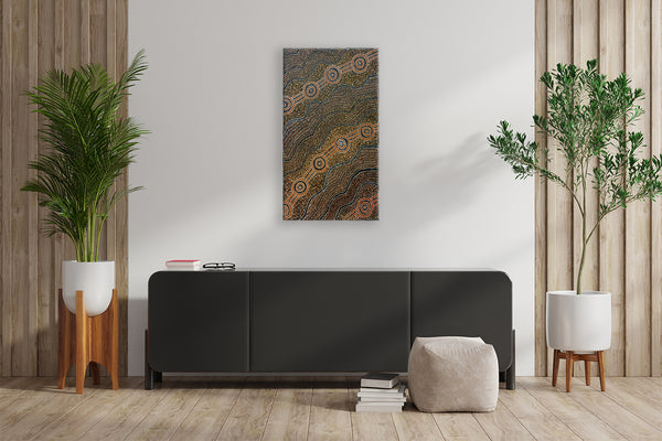 Aboriginal Painting - Yam Dreaming – Corroboree Dream Art